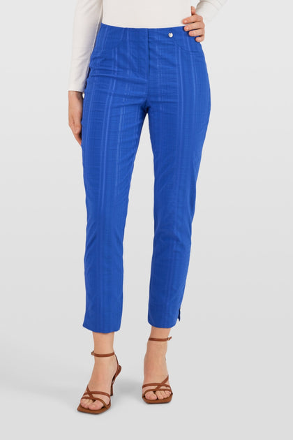 ROBELL BELLA 09 TROUSERS ROYAL BLUE